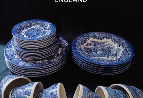 Сервиз, тарелки, чайные пары EIT England
