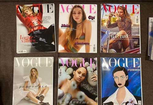 Журналы Vogue Russia 2020 год