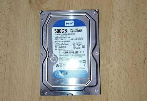 Hdd wd 500gb Смарт,тесты,гарантия