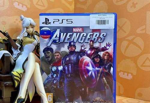 PS5 marvel Avengers (Мстители) (русская версия)