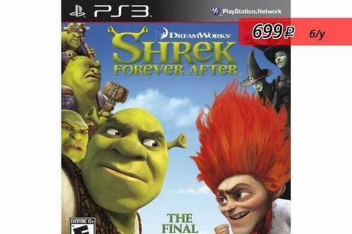 Б/у Shrek Forever After (PS3, английская версия)