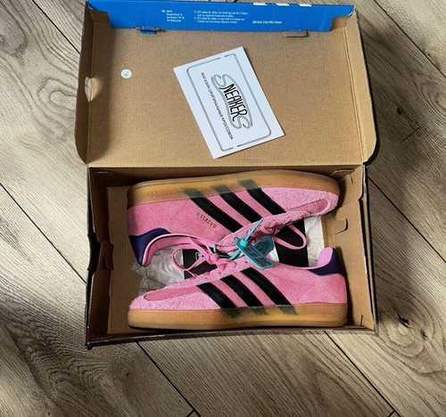 Adidas gazelle indoor pink оригинал