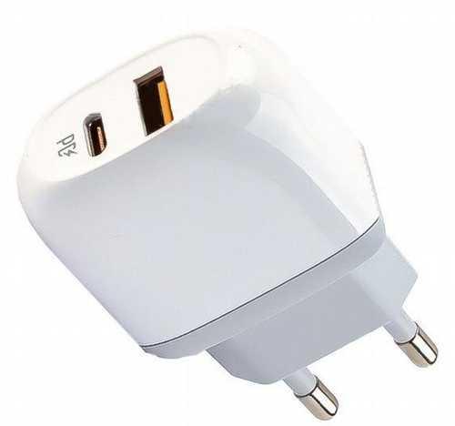 Блок питания ldnio PD+QC 3.0 20W+USB-C Apple 8-pin