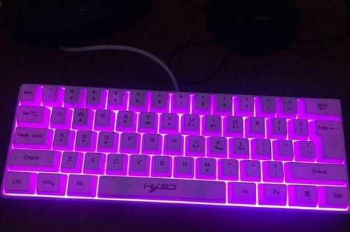 Игровая клавиатура с подсветкой 61 key