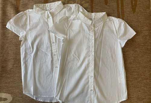 Рубашки белые sinsay 140