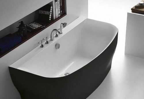 Акриловая ванна BelBagno BB74-nero-W0, 1650x780x59