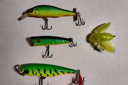 Воблеры ZipBaits, megabass, bearking