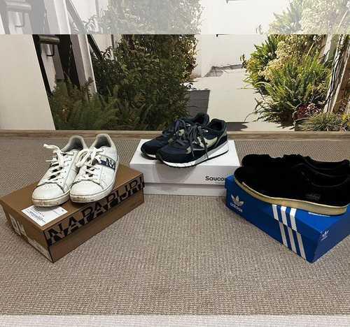 Кроссовки adidas, napapijri, saucony