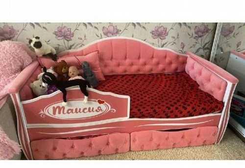 Мягкая Детская Кроватка для Вашей принцессы
