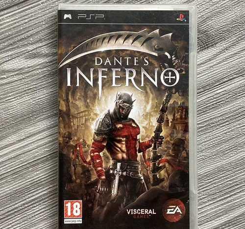 Dante Inferno PSP Portable UMD игры диск