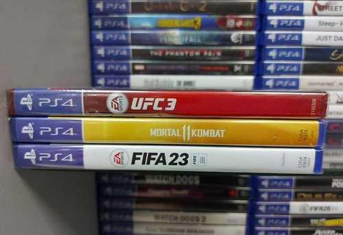 Fifa23,MK11,UFC 3 PS4