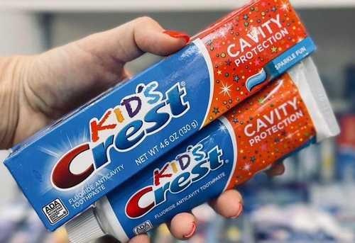 Crest зубная паста детская оригинал
