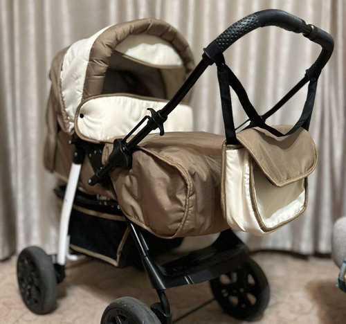 Коляска 2в1 трансформер бу Babyton Melly Brown