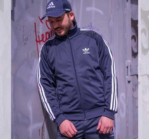 Строгач" - Костюм Adidas синий (46 (S)