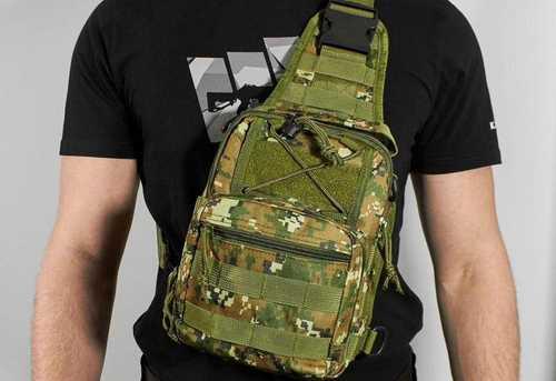 Тактическая сумка через плечо "hike BAG" marpat