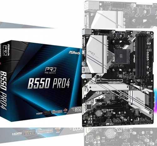 Новая ASRock B550 PRO4 (Socket AM4)