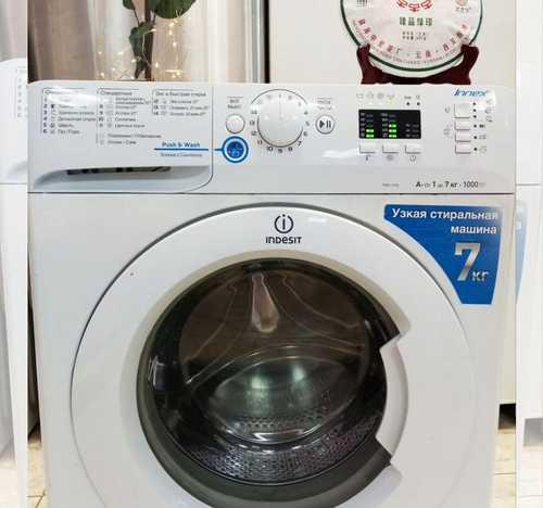 Indesit(7 кг ) NWS 7105 L Гарантия Стиральная маши