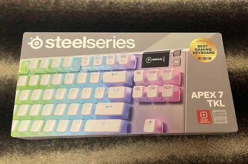 Клавиатура SteelSeries Apex 7 TKL-Ghost RU