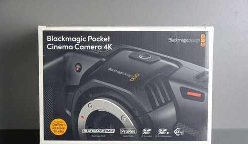 Blackmagic Pocket Cinema 4k новый
