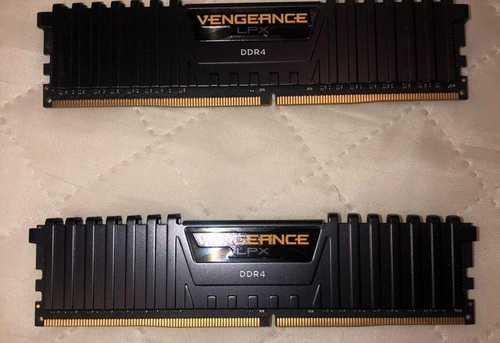 Озу DDR4 Corsair Vengeance LPX CMK16GX4M2E3200C16