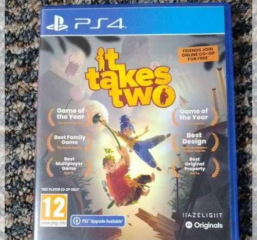 Игры на ps4 it takes two диск