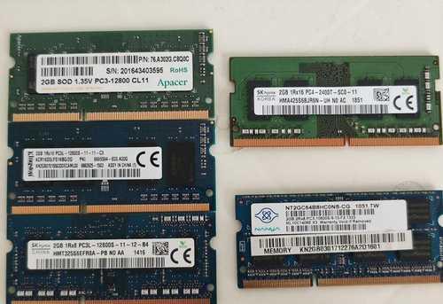 Оперативная память ddr3 2gb для ноутбука