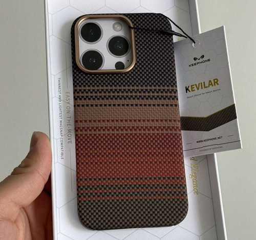 Чехол Kevlar на iPhone 16 Pro/ 16 Pro Max keephone