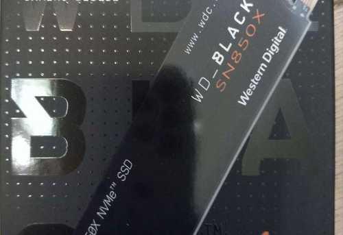 1Tb и 2Tb SSD WD Black SN850X