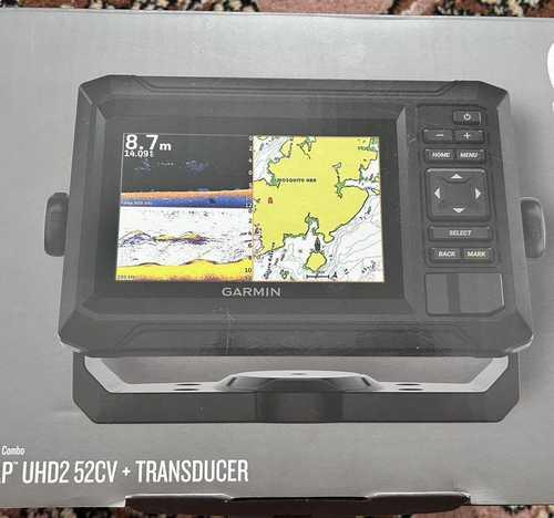 Эхолот garmin echomap UHD2 52CV   transducer