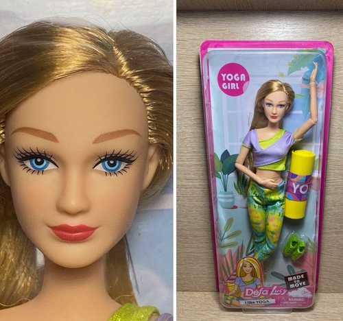 Кукла defa lucy Барби Barbie made to move йога