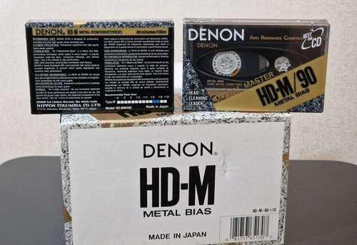 Аудиокассеты новые Denon HD-M 90