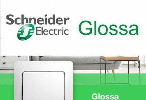 Розетки и Выключатели Schneider Glossa Шнайдер