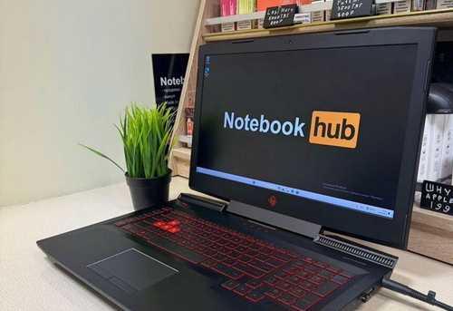 Игровой HP Omen 17.3 IPS/RX 580 8Gb/core I7/12 RAM