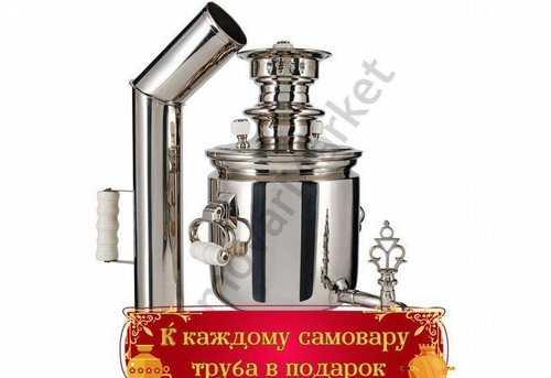 Самовар дровяной 3 л «Пуля на пятаках » Горнина