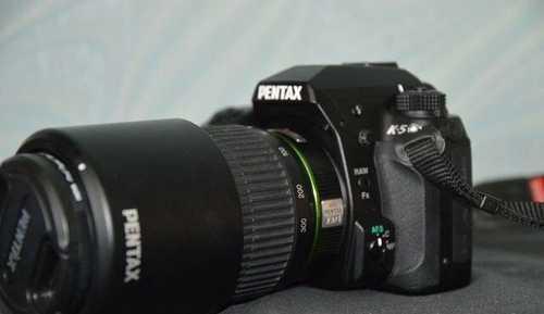 Pentax k-5 55-300mm пробег 5к