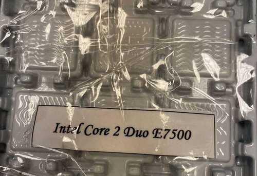 Процессор Intel Core2 Duo E7500 80шт