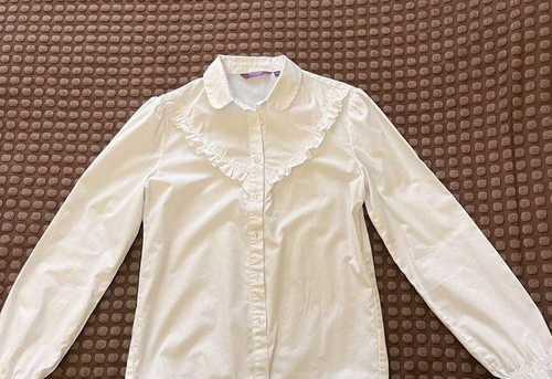 Продам Рубашки белые для девочки 152 размер 5 шт