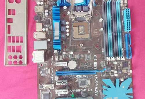 Asus P7P55D-E LX + I7 860