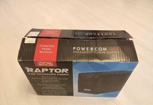 Ибп powercom Raptor RPT-600A euro, 600вa