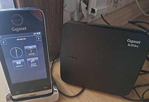 Стационарный телефон Dect Gigaset SL910