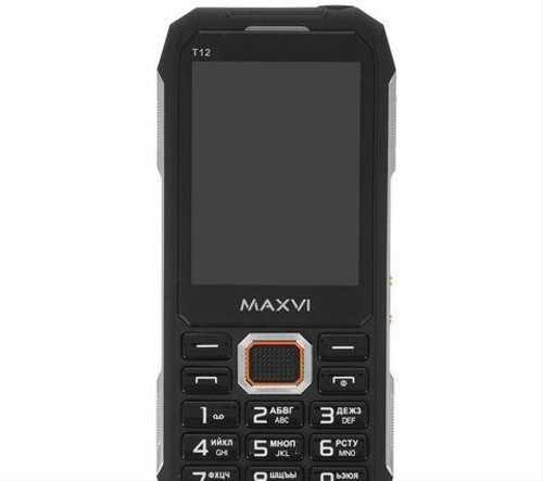 Сотовый телефон Maxvi T12 2.8" Black GSM