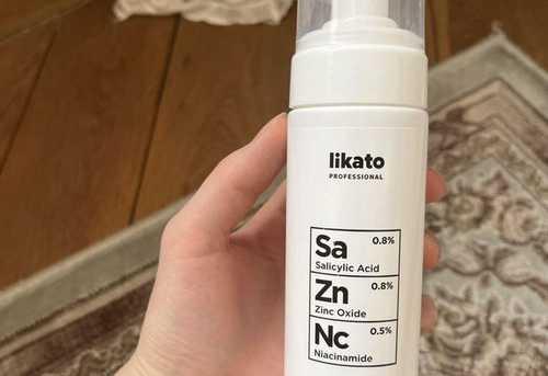 Пенка для умывания с кислотами Likato