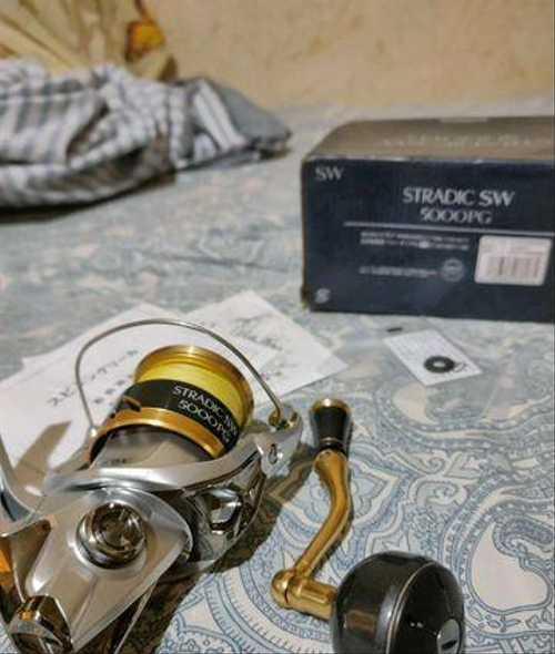 Катушка shimano stradic 15 SW 5000 PG