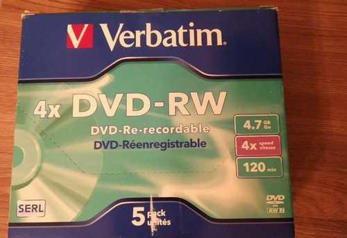 DVD-RW диски