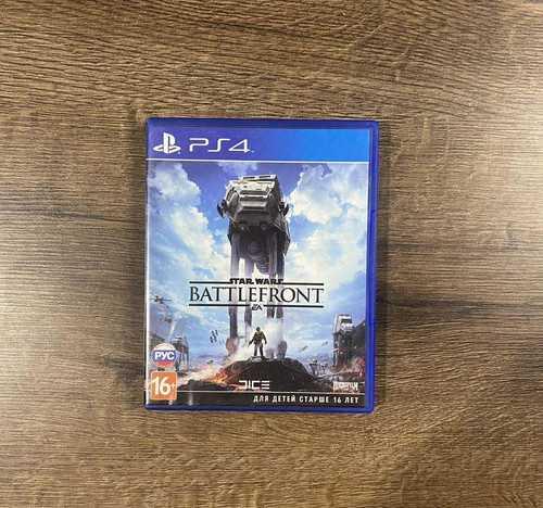 Star Wars Battlefront диск с игрой PS4