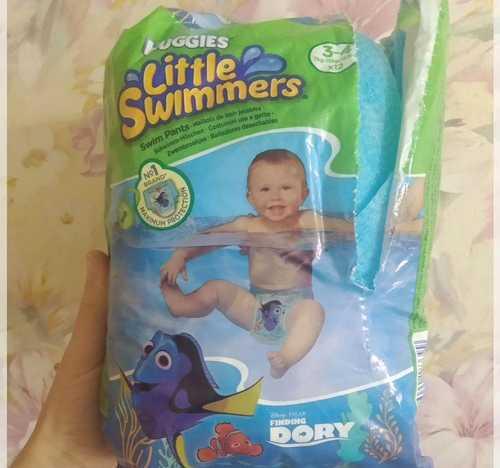 Подгузники для плавания Huggies 3-4 (7-15 кг)
