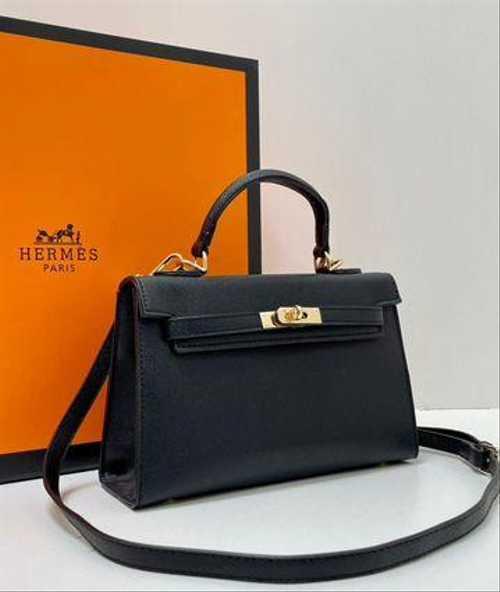 Сумка Hermes kelly черная