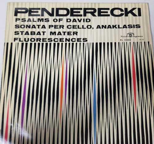 Penderecki – Psalms Of David / Sonata Per Cello