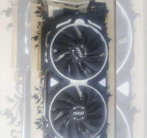 Видеокарта msi geForce GTX 1070 armor 8G OC