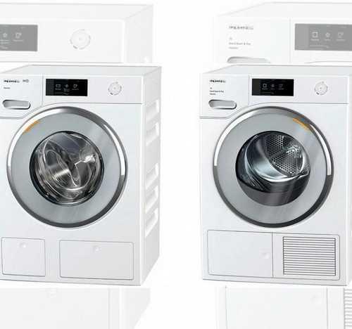 Комплект Miele WWV980WPS TWV780WP